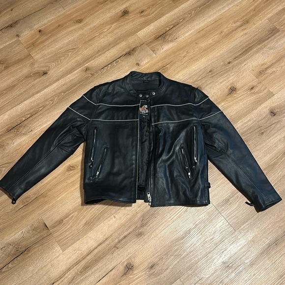 Wild Wear | Jackets & Coats | Wild Wear Mens Genuine Leather Motorcycle ...